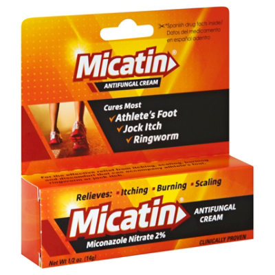 Micatin Antifungal Cream - .5 Oz - jewelosco