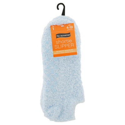No nonsense Socks Slipper Shortie Black - Each - safeway