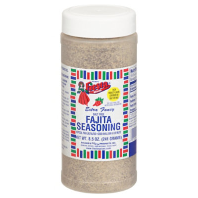 Bolners Fiesta Brand Salt Free Fajita Seasoning - 10 Oz - Albertsons
