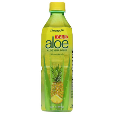 Iberia Aloe Vera Drink Pineapple - 16.9 Oz - Albertsons