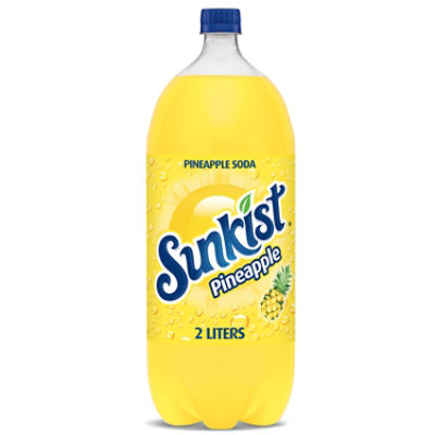 Sunkist Pineapple - 2 Liter - Albertsons