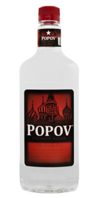 Popov Vodka 80 Proof Traveler Bottle - 750 Ml - albertsons