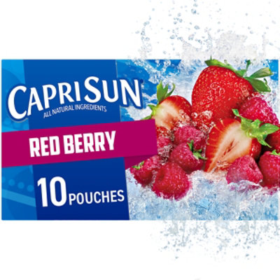 Capri Sun Juice Drink Blend Red Berry - 10-6 Fl. Oz. - Albertsons