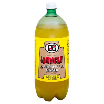 D&G Soda Genuine Jamaican Pineapple Ginger - 2 Liter - Pavilions