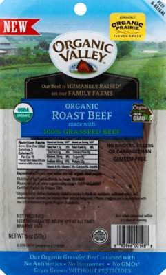 Organic Prairie Beef Rstd Slices Org - 6 Oz - Safeway