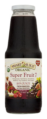 Smart Juice Super Fruit 7 Organic - 33.8 Fl. Oz. - Albertsons