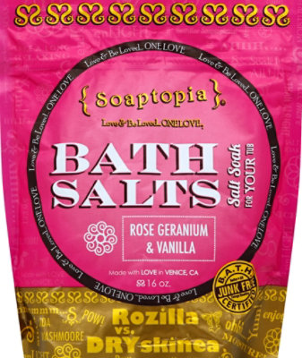 Soaptopia Salt Soak Rozilla - 16 Oz - Safeway