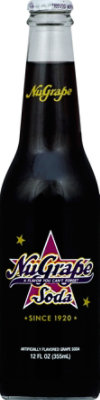 NuGrape Soda Grape Bottle - 12 Fl. Oz. - albertsons