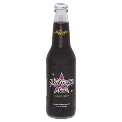 NuGrape Soda Grape Bottle - 12 Fl. Oz. - albertsons