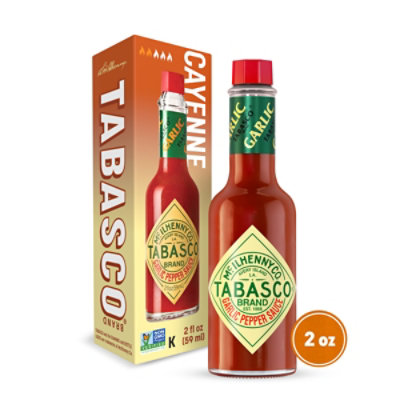 TABASCO Sauce Garlic Pepper - 2 Oz - Jewel-Osco