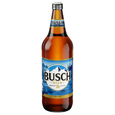 Busch Beer Bottle - 32 Fl. Oz. - Albertsons