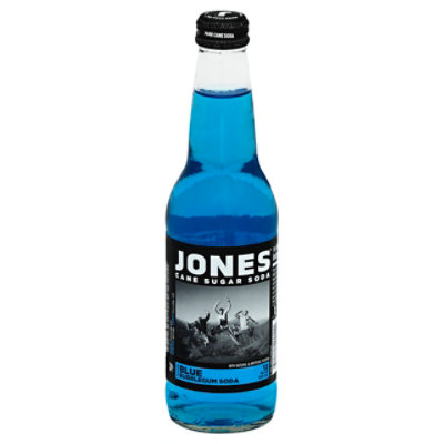 Jones Blue Bubble Gum Soda - Online Groceries | Albertsons