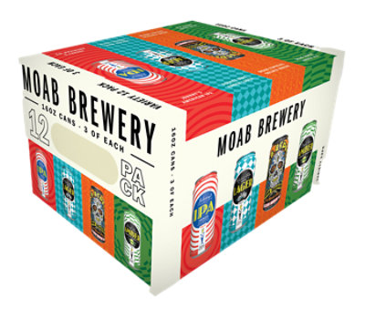 Moab Variety Pack Cans - 12-16 Fl. Oz. - albertsons