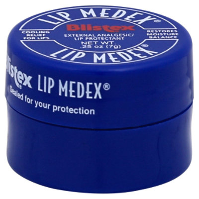 Blistex Lip Medex External Analgesic/Lip Protectant - 0.25 Oz - albertsons