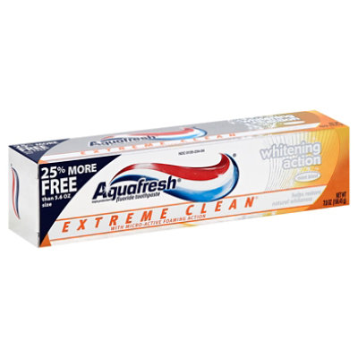 Aquafresh Toothpaste Extreme Clean - 5.6 Oz - safeway