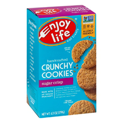 enjoy life Cookies Crunchy Sugar Crisp - 6.3 Oz - Albertsons