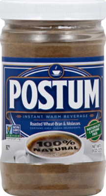 Postum Beverage Instant Warm Roaster Wheat-Bran & Molasses - 8 Oz - Haggen