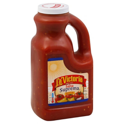 La Victoria Salsa Suprema Medium Gallon - 67 Oz - Pavilions