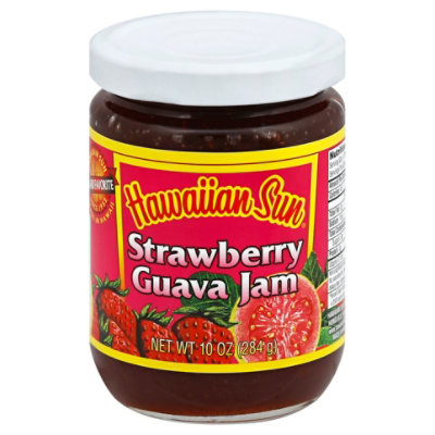 Hawaiian Sun Jam Strawberry Guava - 10 Oz - Pavilions