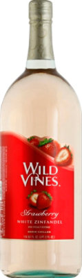 Wild Vines Strawberry White Zinfandel Wine - 1.5 Liter - Haggen