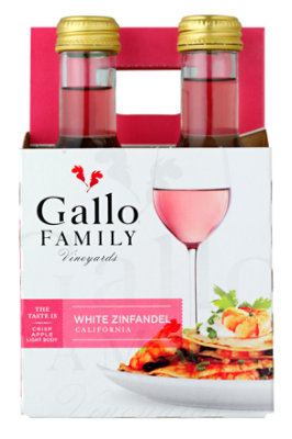 Gallo Family Vineyards White Zinfandel - 187 Ml - jewelosco