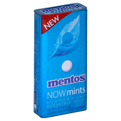 Mentos Now Mints Sugarfree Peppermint - 1.09 Oz - Safeway