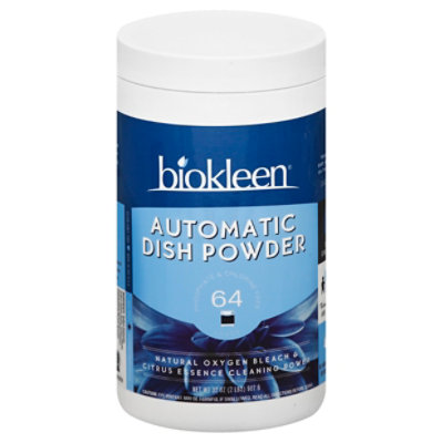 Biokleen Dish Powder Automatic Can - 32 Oz - Safeway