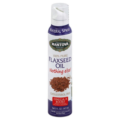 Mantova Nothing Else Flaxseed Oil Spray - 5 Fl. Oz. - Pavilions