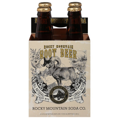 Rocky Mountain Soda Company Root Beer - 4-12 Fl. Oz. - Pavilions