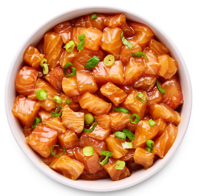 Hawaiian Style Poke Salmon - Lb - safeway