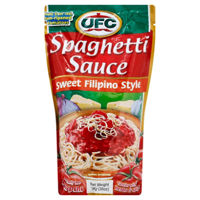Ufc Spaghetti Sauce Sweet Filipino Style - 35 Oz - Safeway