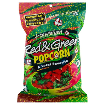 Hawaiian Hurricane Company Popcorn Hawaiian Red & Green - 6 Oz - Safeway