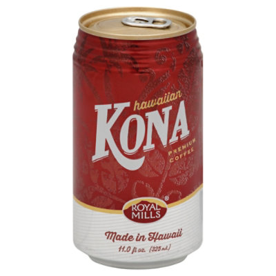 Royal Mills Coffee Premium Hawaiian Kona - 11 Fl. Oz. - Albertsons