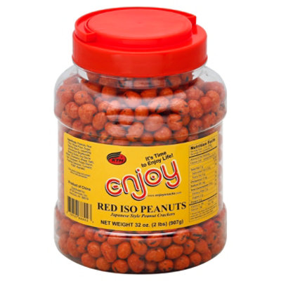 Enjoy Red Iso Peanuts - 32 Oz - Safeway