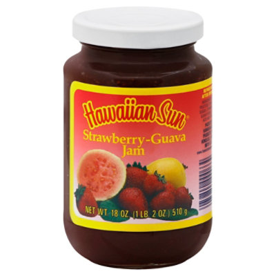Hawaiian Sun Jam Strawberry Guava - 18 Oz - Pavilions