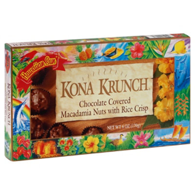 Hawaiian Sun Kona Krunch Candy - 6 Oz - safeway