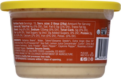 Hope Original Hummus - 15 Oz - safeway