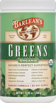 Barleans Organic Greens - 8.46 Oz - Safeway