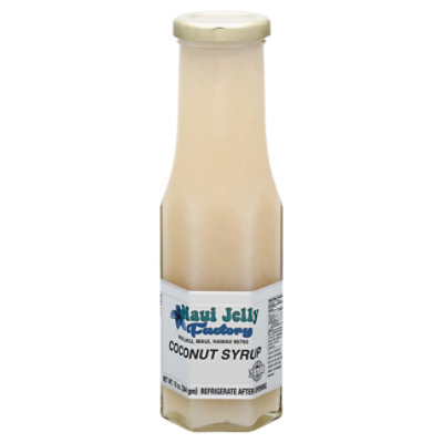 Maui Jelly Factory Coconut Syrup - 10 Oz - Vons