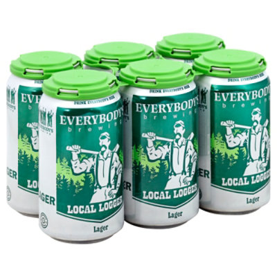 Everybodys Brewing Local Logger Lager In Bottles - 6-12 Fl. Oz. - Pavilions