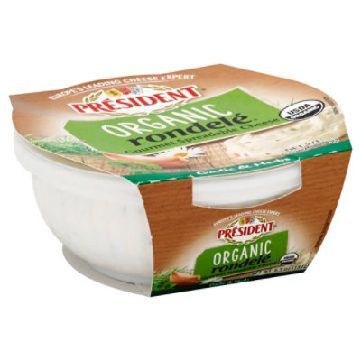 Rondele Organic Garlic & Herb Cheese Spread - 6.5 Oz - jewelosco