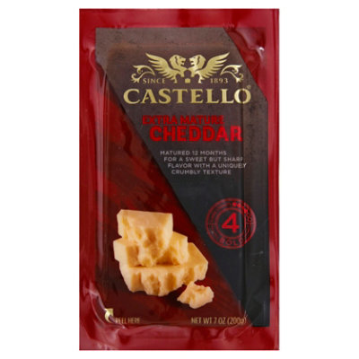 Castello Cheese Cheddar Extra Mature - 7 Oz - Albertsons
