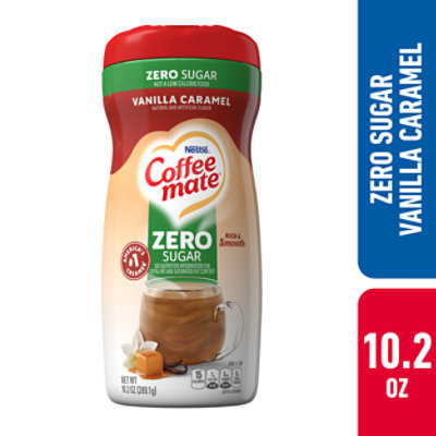 Coffee mate Vanilla Caramel Sugar Free Powder Coffee Creamer - 10.2 Oz ...