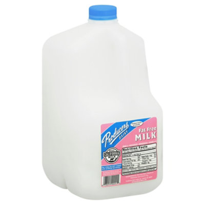 Fat Free Milk - 128 Fl. Oz. - Online Groceries | Albertsons