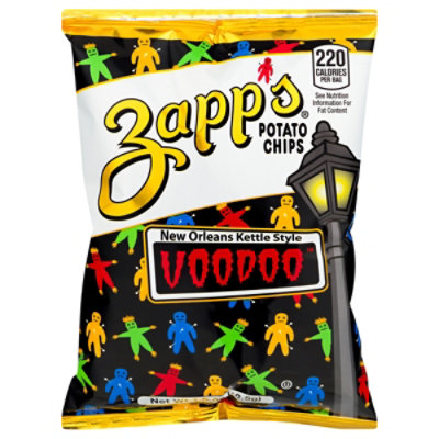 Zapps Potato Chips New Orleans Kettle Style Voodoo - 1.5 Oz - Safeway