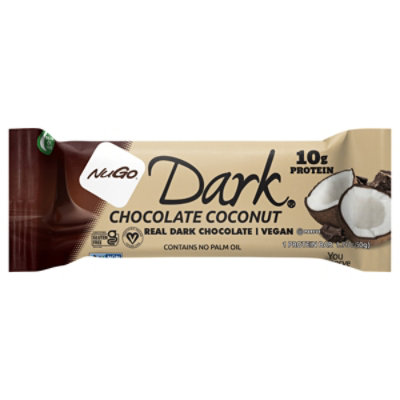 Nugo Bar Drk Coconut Choc - 1.76 Oz - safeway