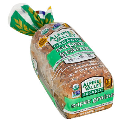 Alpine Valley Bread Organic Super Grain - 18 Oz - Safeway