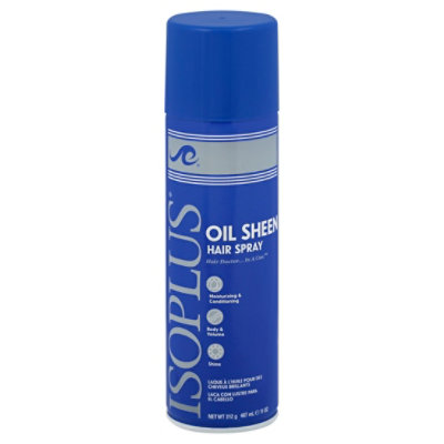 Isoplus Oil Sheen Hair Spray 11 Fl. Oz. starmarket