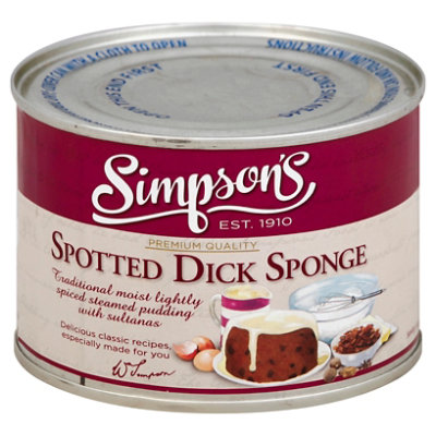 Simpsons Spotted Dick Sponge - 10.2 Oz - Pavilions