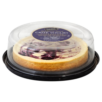 Signature SELECT Cake Cheesecake Greek Yogurt Blueberry - Each - safeway